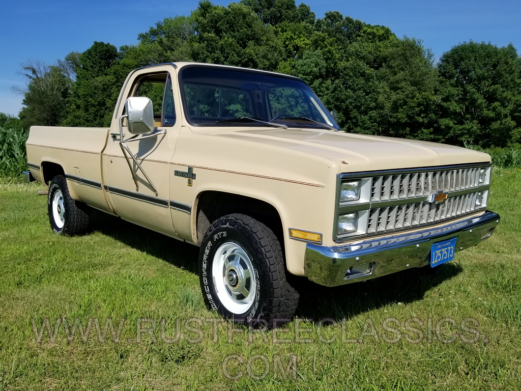 1982 82 Chevrolet Chevy K20 3/4 ton 4x4 Four Wheel Drive Regular Cab ...